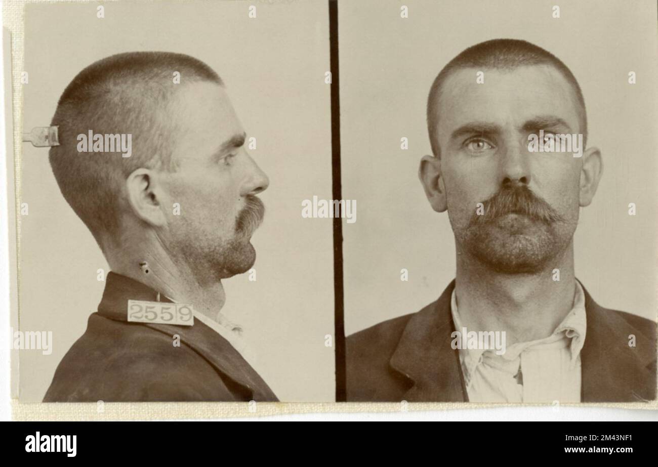 Photograph of John Smith. Bureau of Prisons, Inmate case files Stock ...