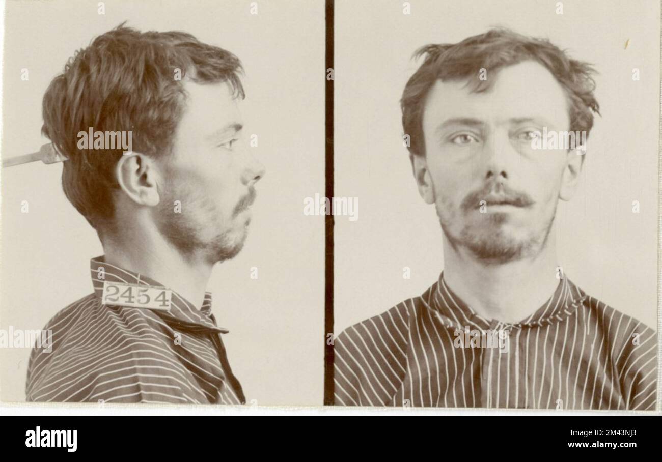 Photograph of Ed Hood. Bureau of Prisons, Inmate case files Stock Photo ...