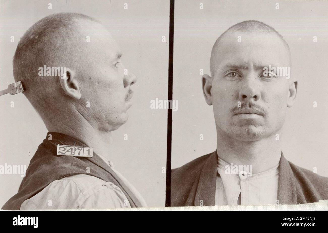 Photograph of Levi Sanders. Bureau of Prisons, Inmate case files Stock ...