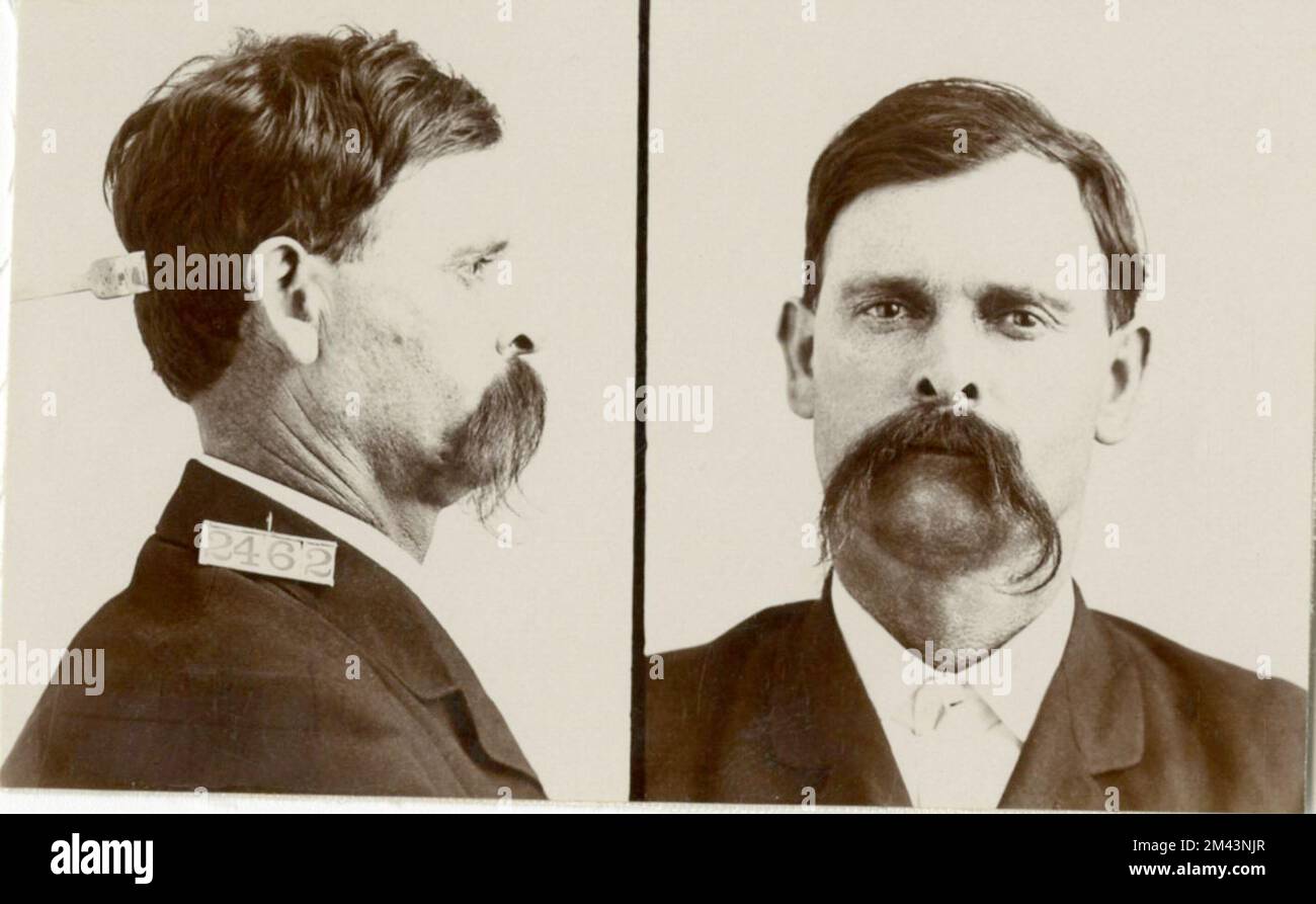 Photograph of James Burch. Bureau of Prisons, Inmate case files Stock ...