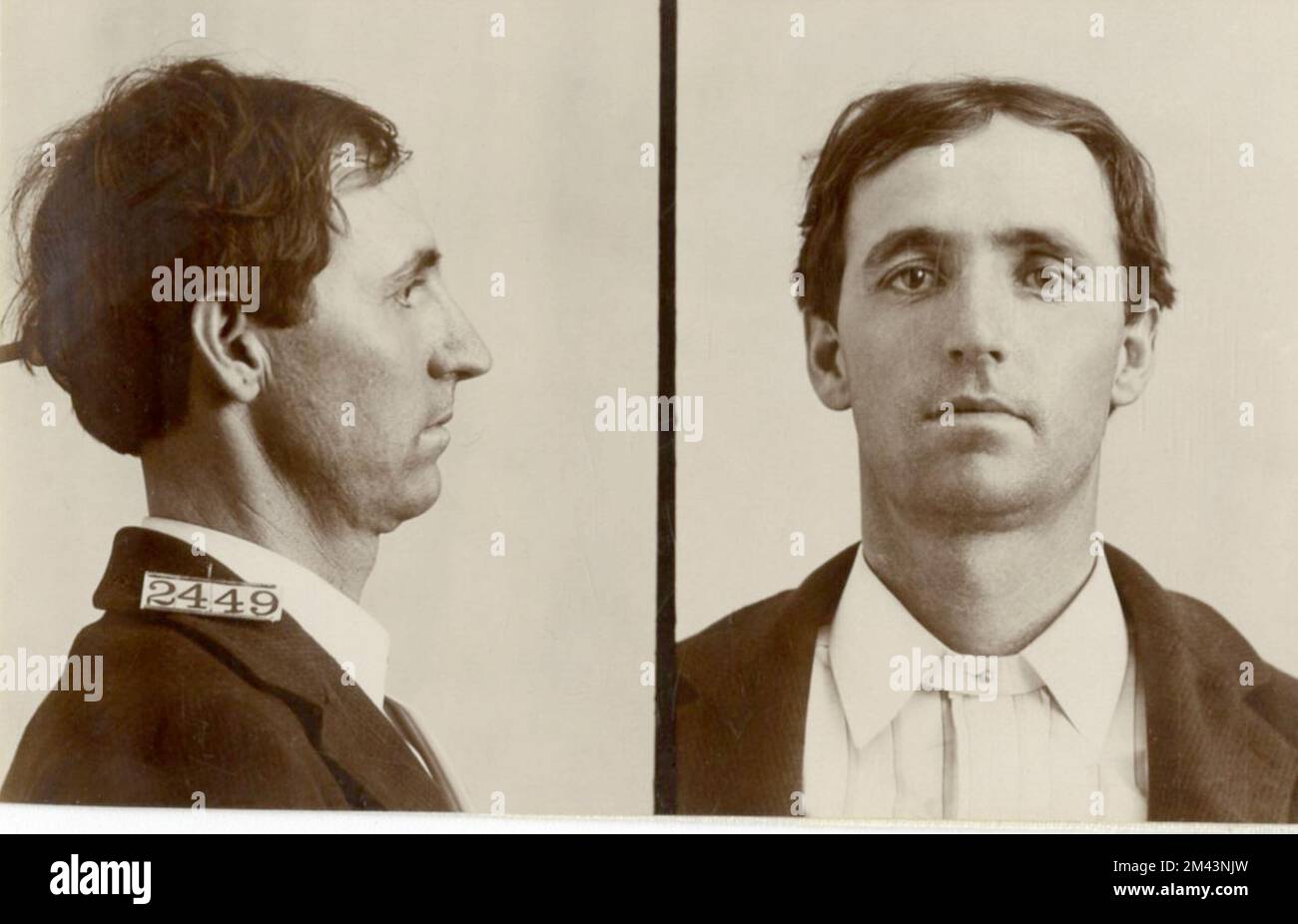 Photograph of Frank Hunt. Bureau of Prisons, Inmate case files Stock ...