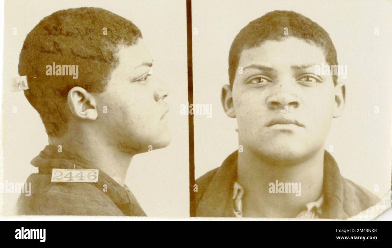 Photograph of Green Gaines. Bureau of Prisons, Inmate case files Stock ...