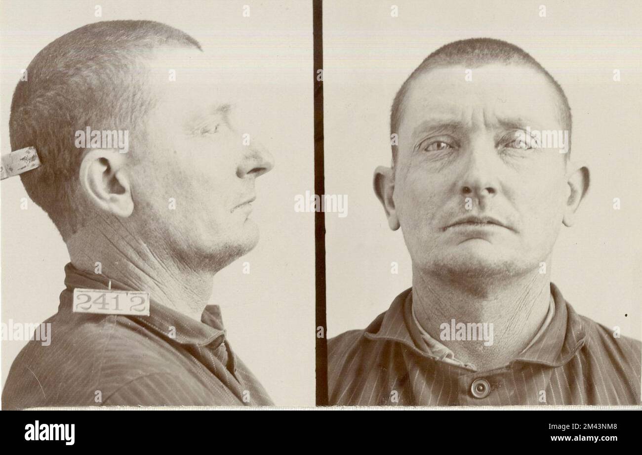 Photograph of A. J. Forbes. Bureau of Prisons, Inmate case files Stock ...