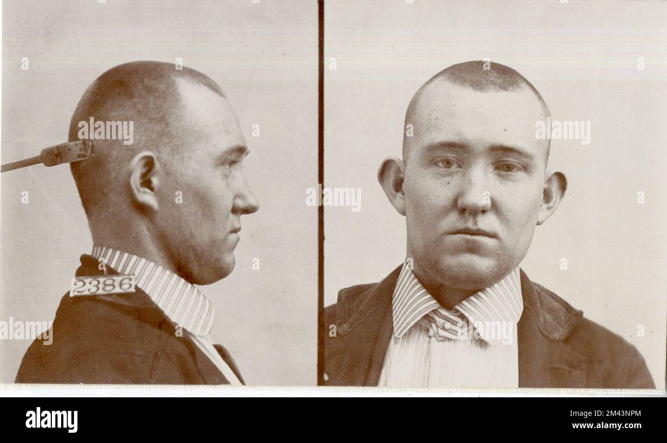 Photograph of Will Annard. Bureau of Prisons, Inmate case files Stock ...