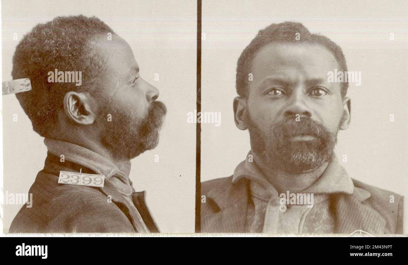 Photograph of Jesse Tate. Bureau of Prisons, Inmate case files Stock ...