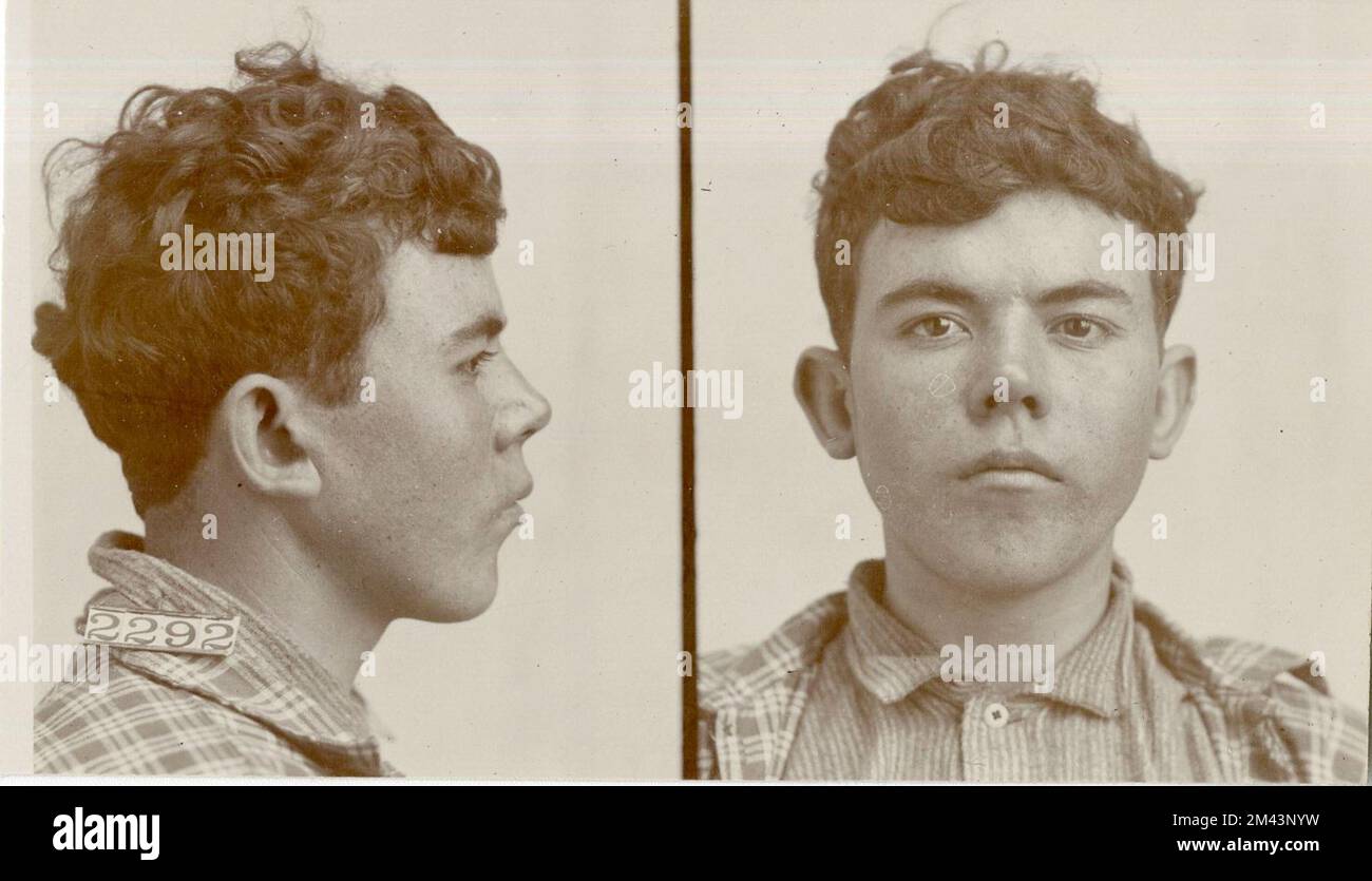Photograph of Charles Coon. Bureau of Prisons, Inmate case files Stock ...