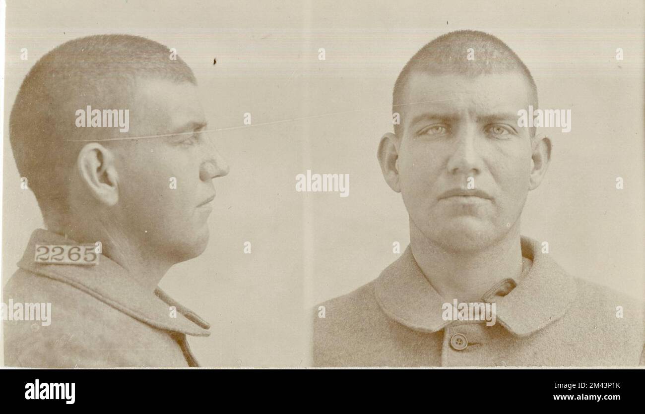 Photograph of James Wilson. Bureau of Prisons, Inmate case files Stock ...