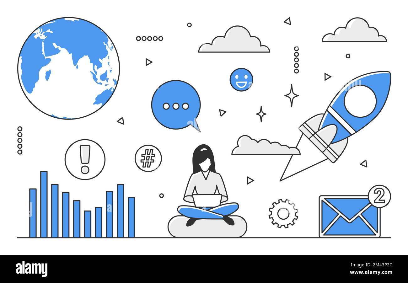 Business growth strategy. New project launching, startup boosting ... Business growth strategy. New project launching, startup boosting ...