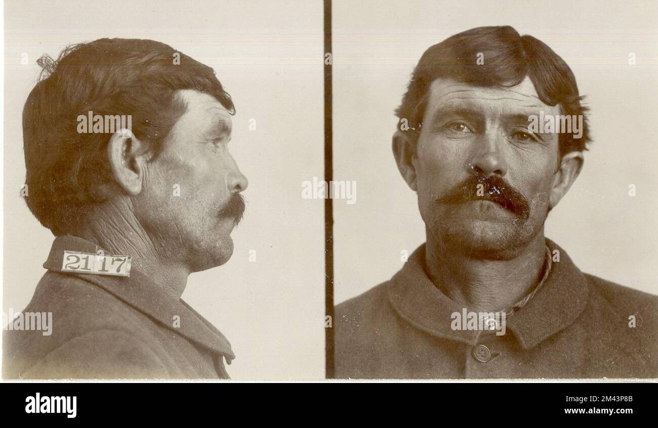 Photograph of William Hall. Bureau of Prisons, Inmate case files Stock ...