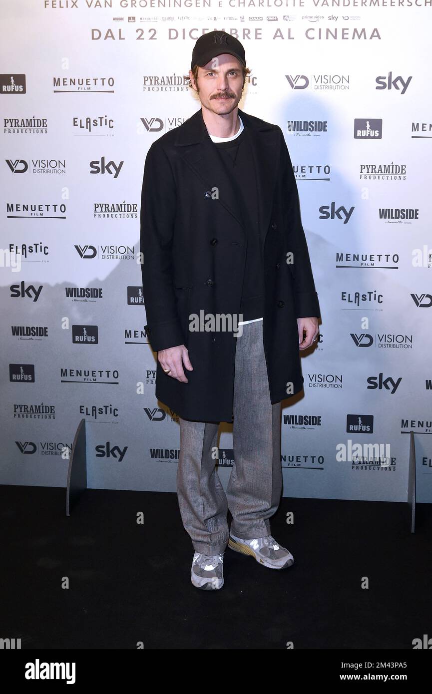 Milan, Italy. 18th Dec, 2022. Milan, photocall film "The eight ...