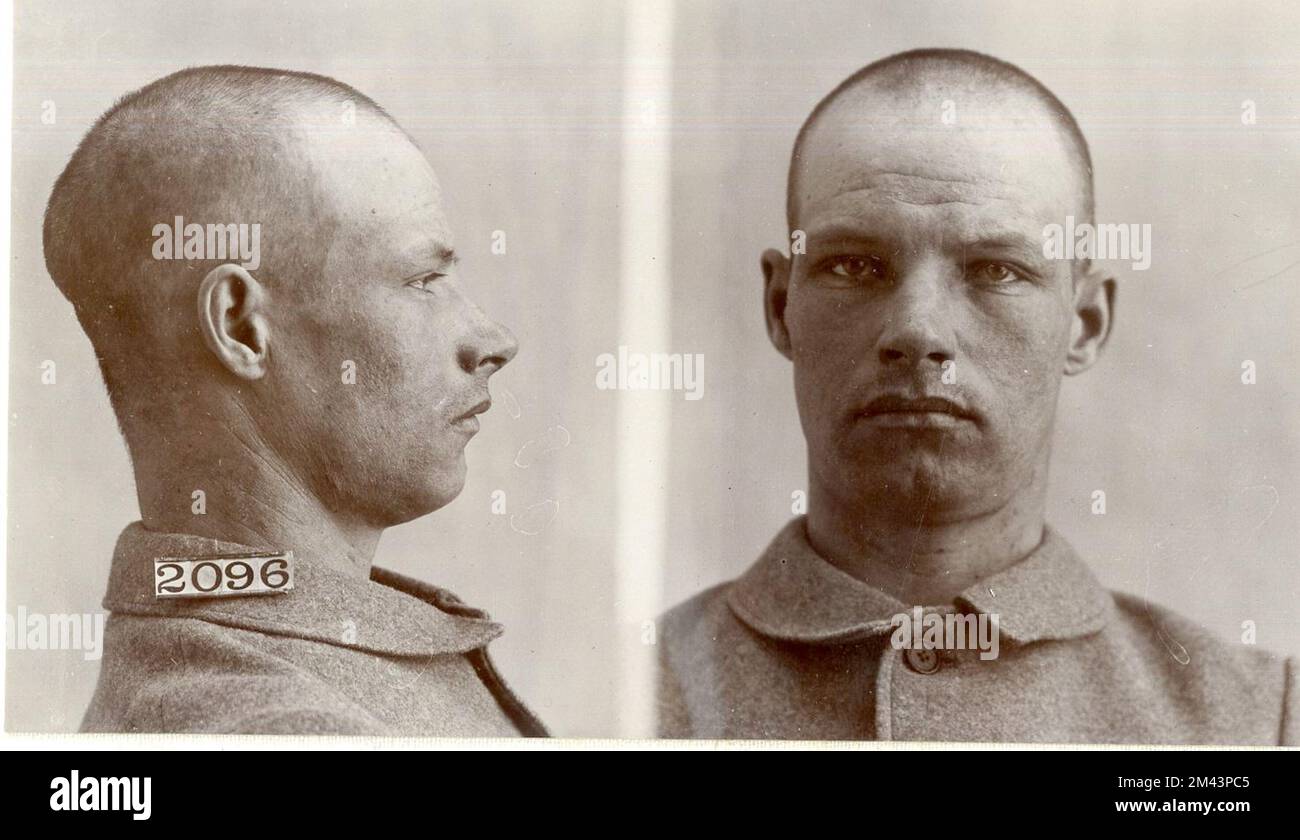 Photograph of W. B. Pratt. Bureau of Prisons, Inmate case files Stock ...