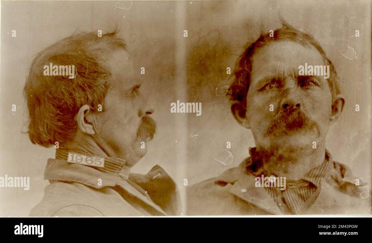 Photograph of S. B. Brown. Bureau of Prisons, Inmate case files Stock ...