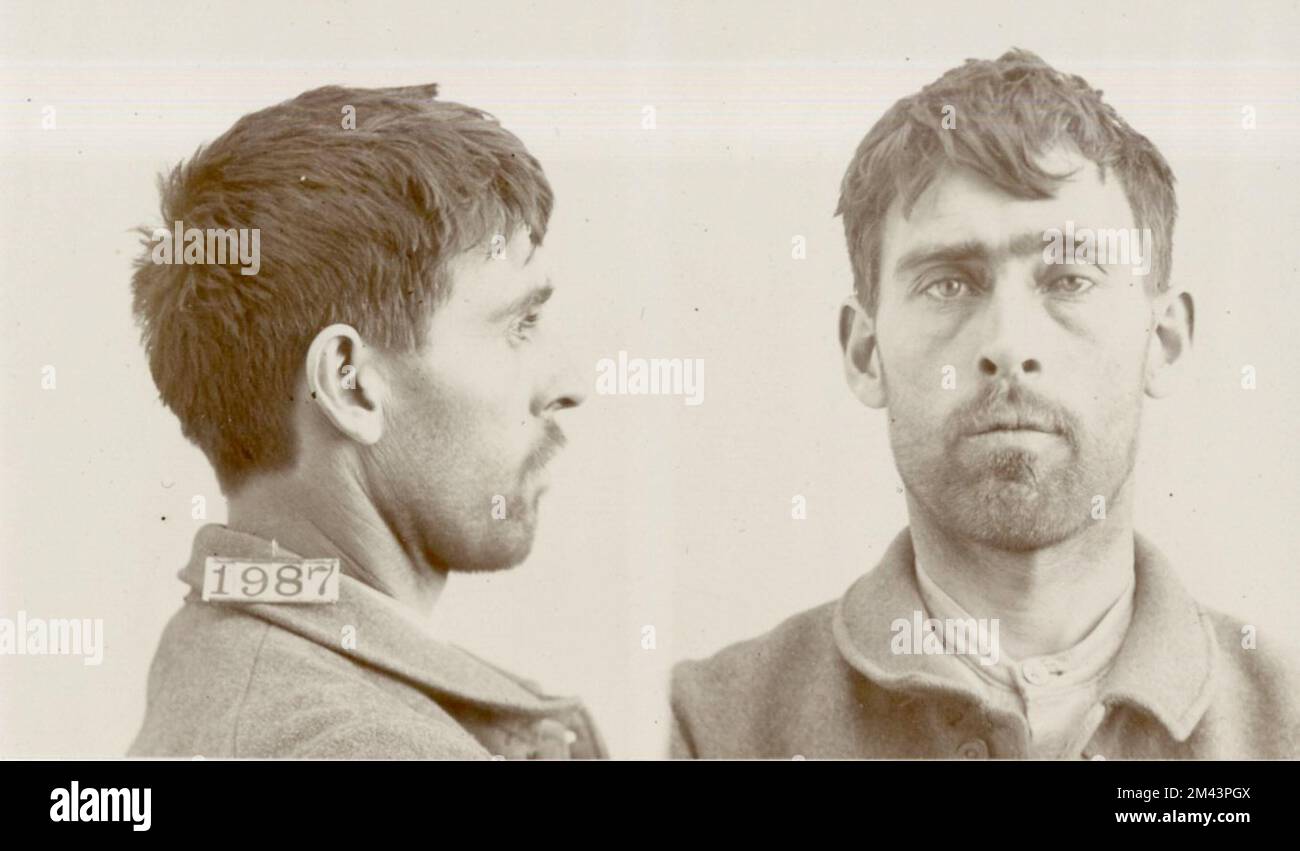 Photograph of John Nail. Bureau of Prisons, Inmate case files Stock ...