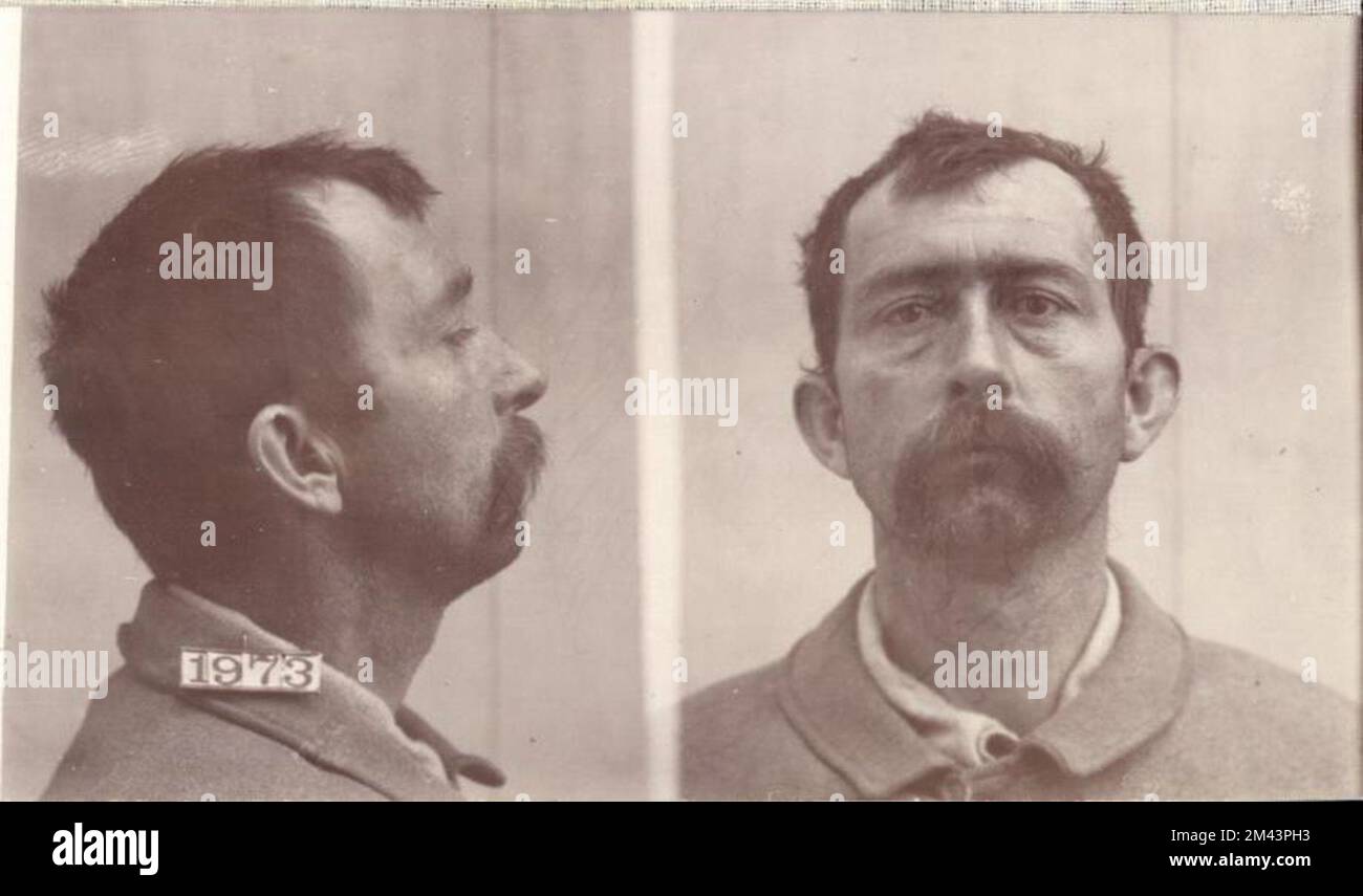 Photograph of John Hudson. Bureau of Prisons, Inmate case files Stock ...