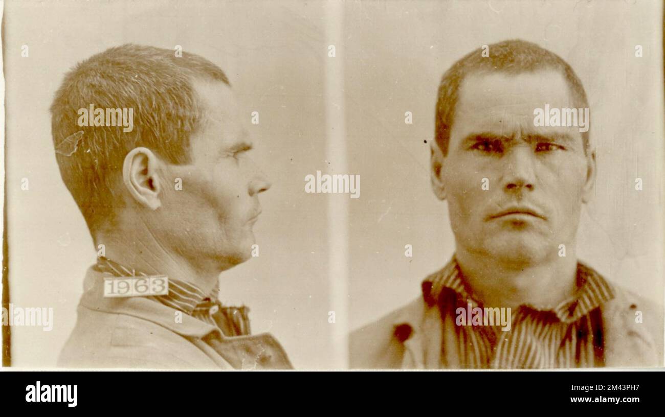 Photograph of Henry Denman. Bureau of Prisons, Inmate case files Stock ...