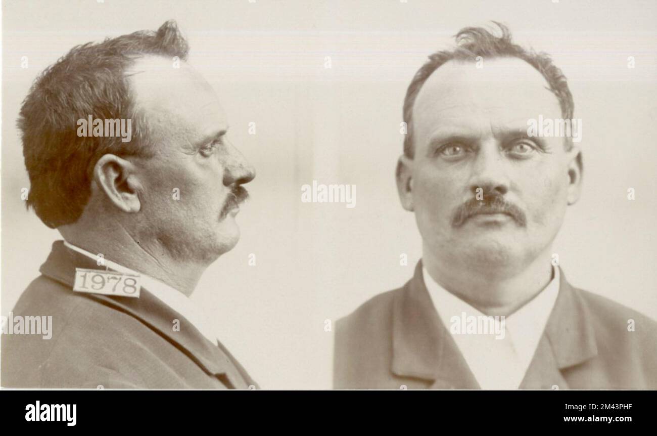 Photograph of John Duck. Bureau of Prisons, Inmate case files Stock ...