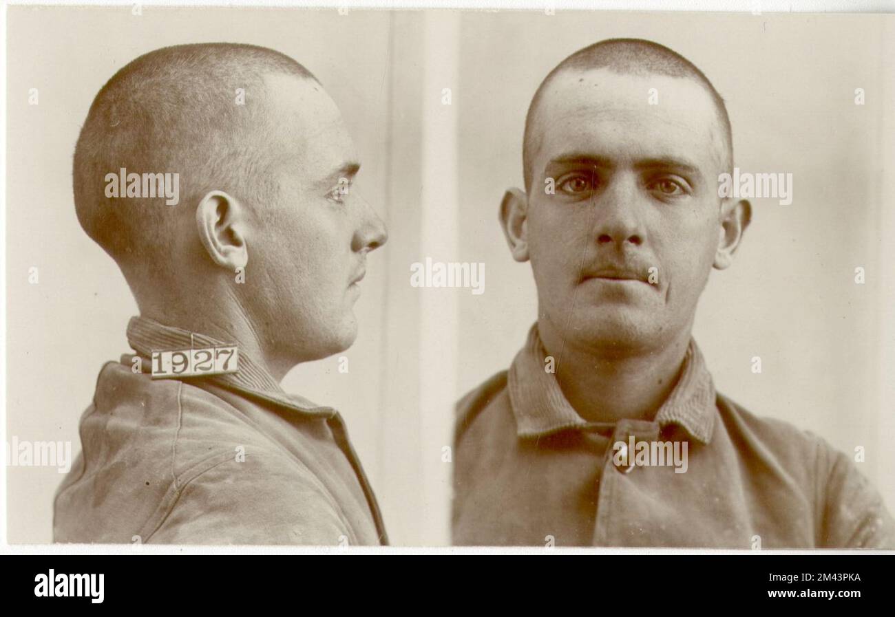 Photograph of Lee McGinnis. Bureau of Prisons, Inmate case files Stock ...