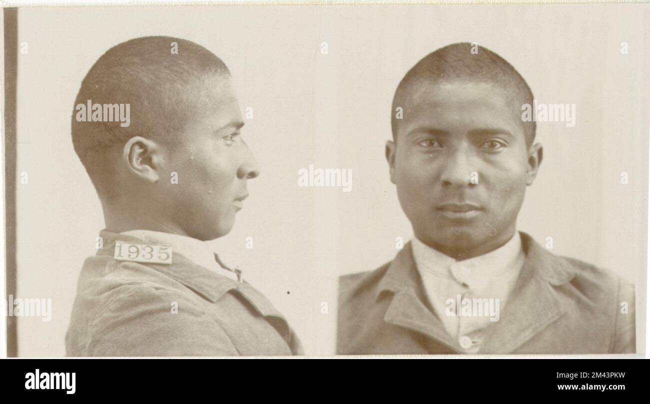 Photograph of Lewis Marshall. Bureau of Prisons, Inmate case files ...