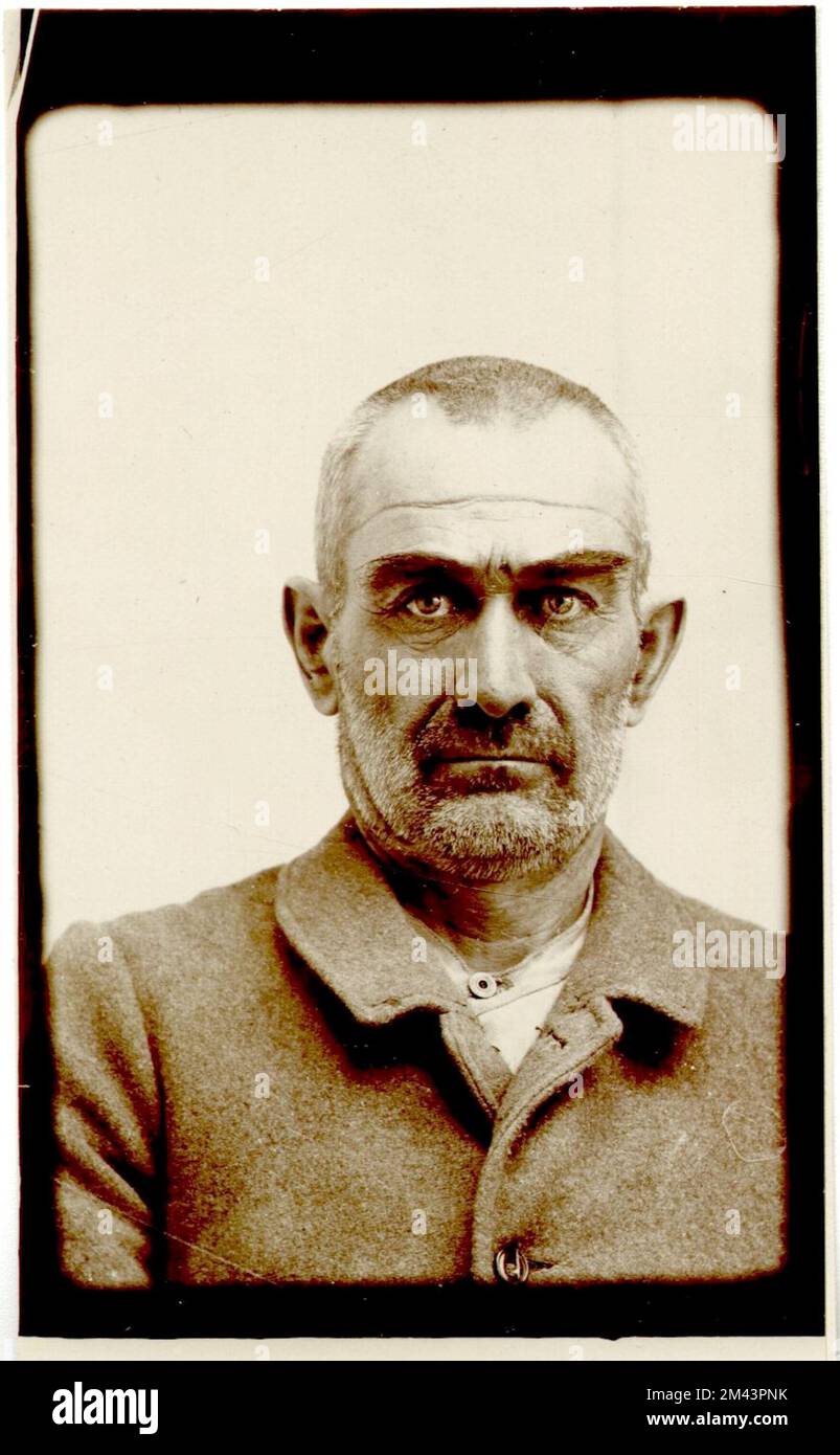 Photograph of James Calhoun. Bureau of Prisons, Inmate case files Stock ...