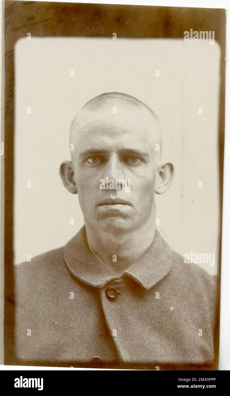 Photograph of Carl Fritze. Bureau of Prisons, Inmate case files Stock ...