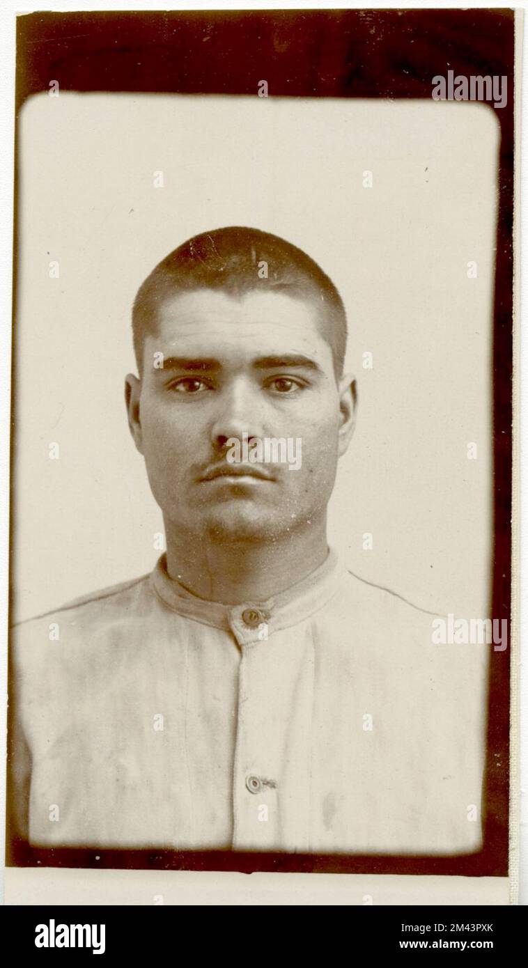 Photograph of Albert Crummy. Bureau of Prisons, Inmate case files Stock ...