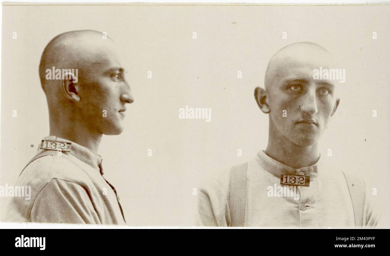 Photograph of George Blume. Bureau of Prisons, Inmate case files Stock ...