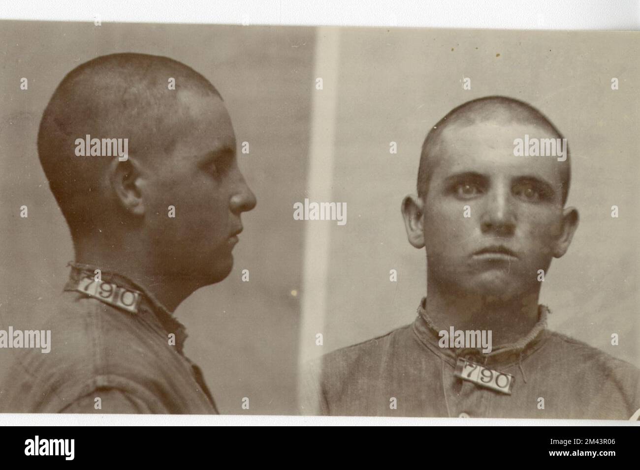 Photograph of Thomas Looman. Bureau of Prisons, Inmate case files Stock ...