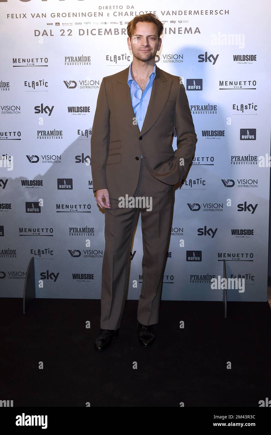 Milan, Italy. 18th Dec, 2022. Milan, photocall film "The eight ...