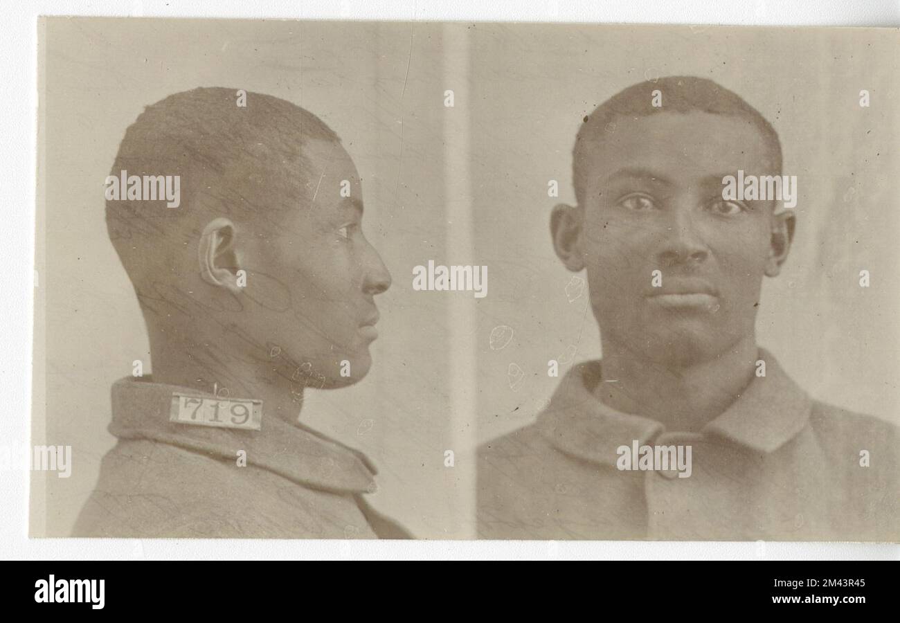 Photograph of Boss Grayson. Bureau of Prisons, Inmate case files Stock ...