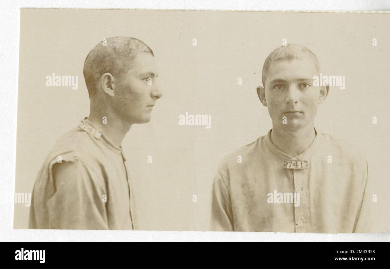 Photograph of G. D. Hampton. Bureau of Prisons, Inmate case files Stock ...