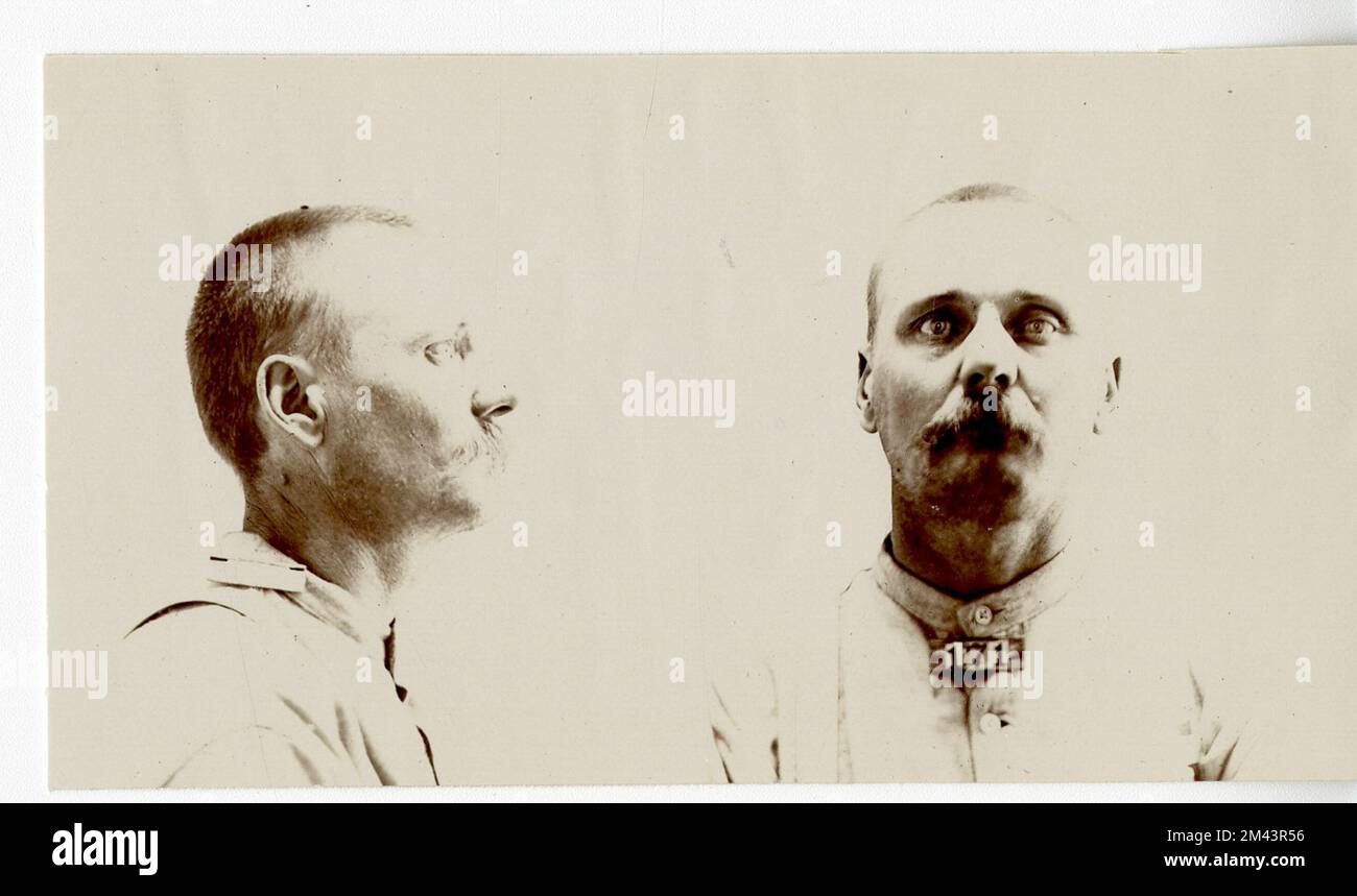 Photograph of Frank Jones. Bureau of Prisons, Inmate case files Stock ...