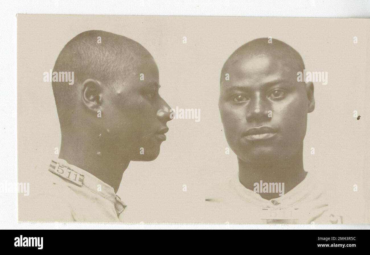 Photograph of Thomas Hall. Bureau of Prisons, Inmate case files Stock ...