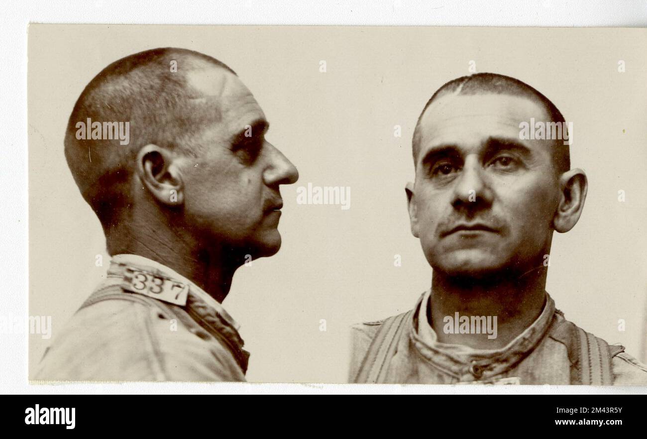 Photograph of William Wade. Bureau of Prisons, Inmate case files Stock ...