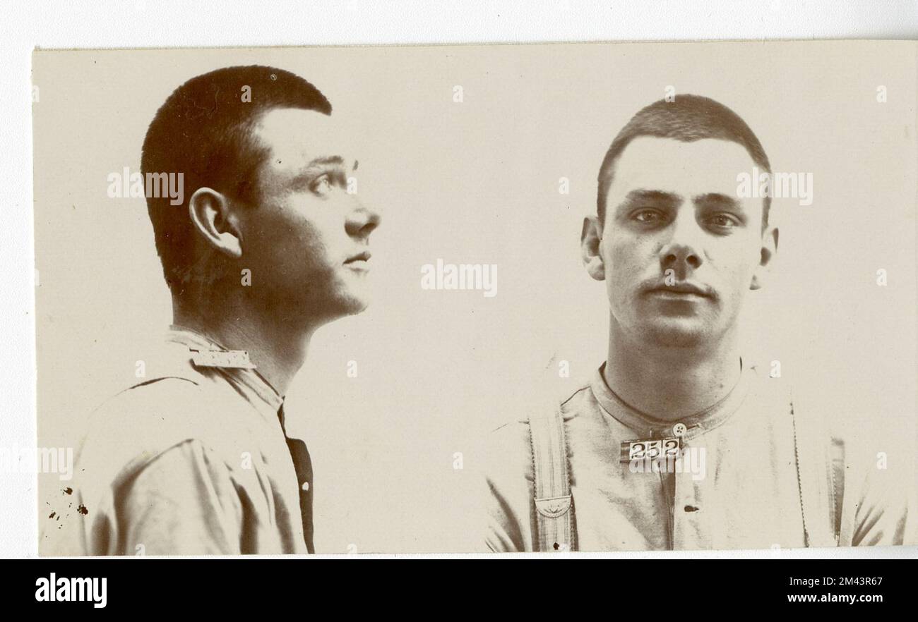 Photograph of Fred Rowley. Bureau of Prisons, Inmate case files Stock ...