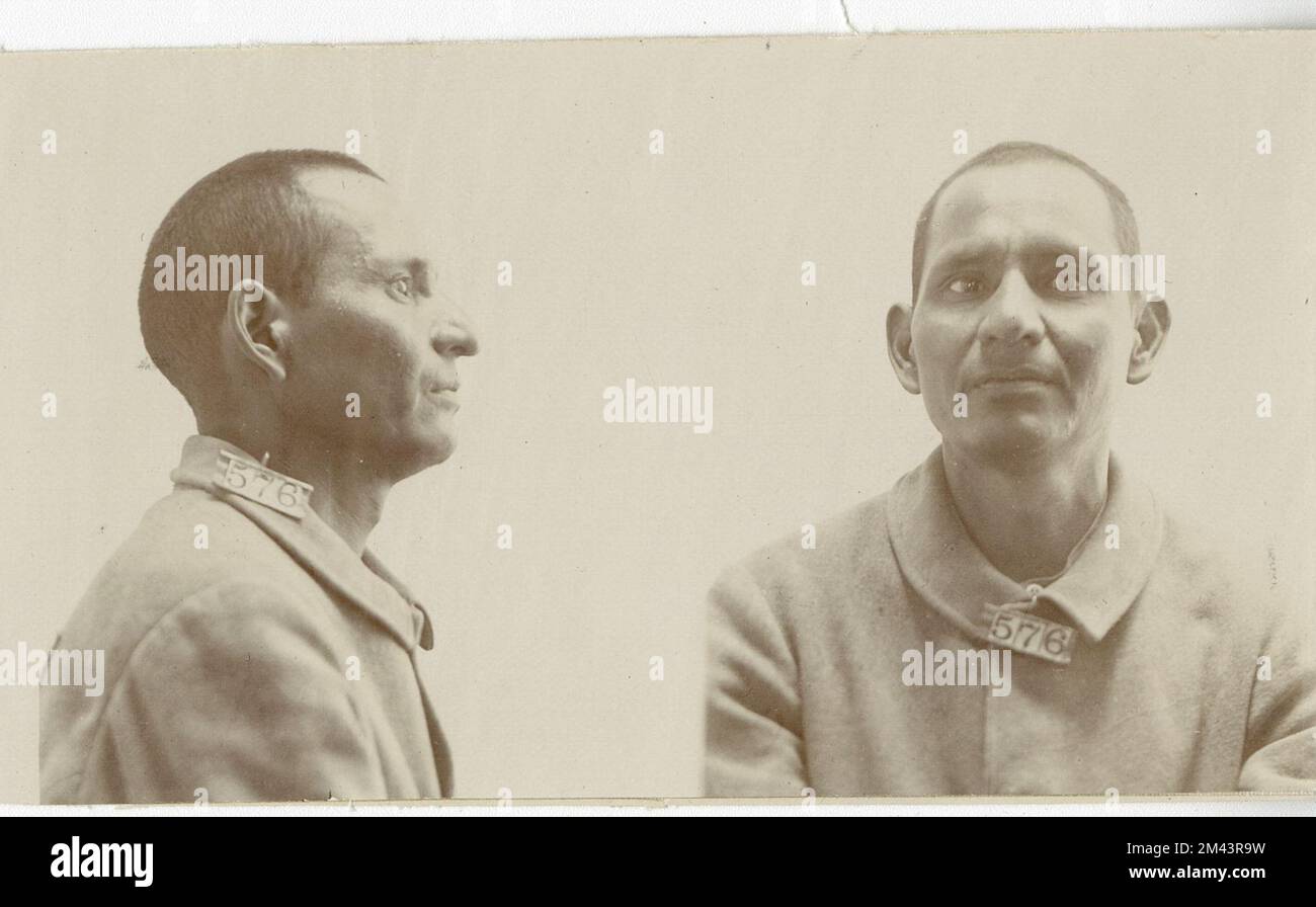 Photograph of Isaac Christy. Bureau of Prisons, Inmate case files Stock ...