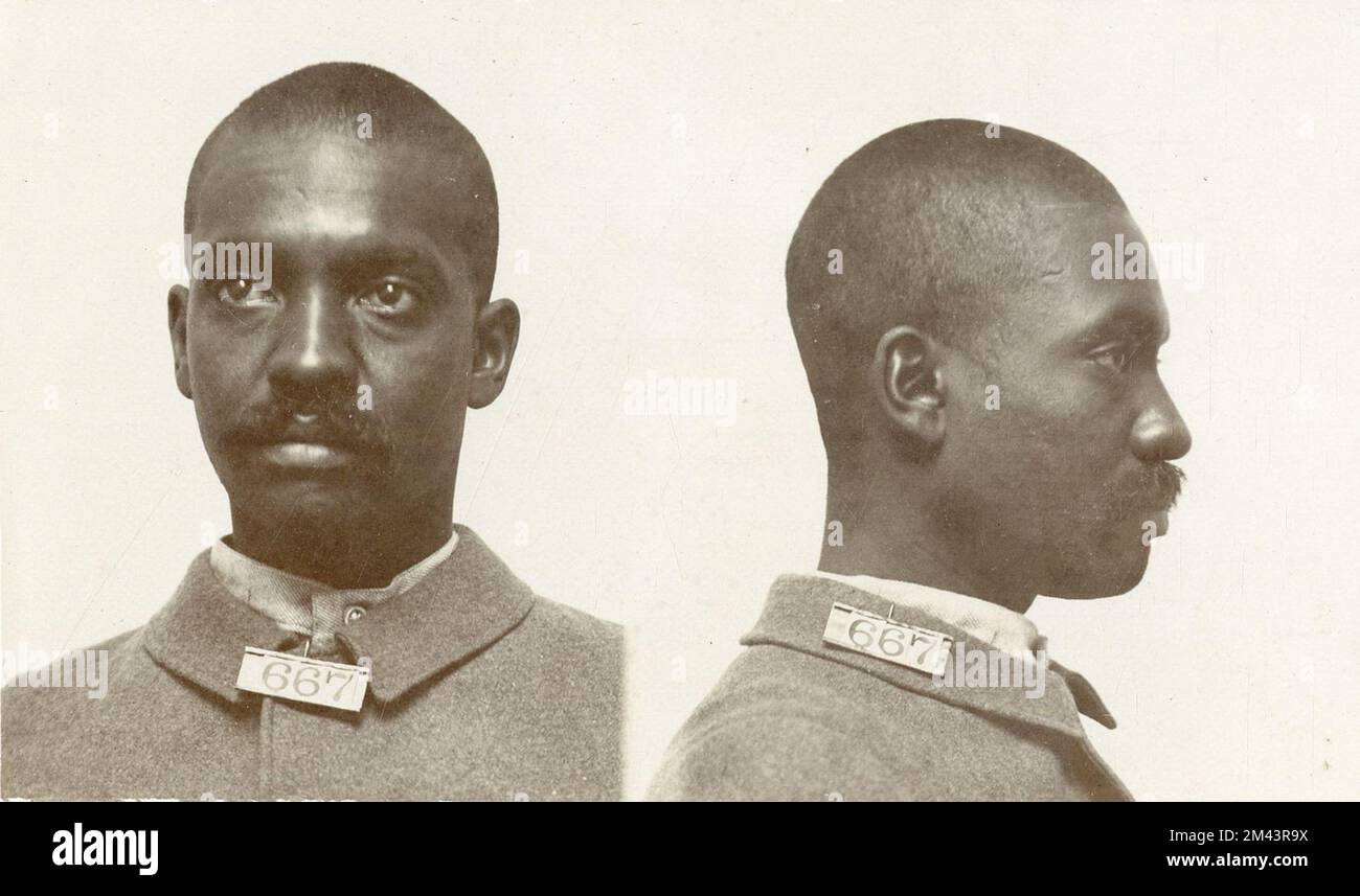 Photograph of Henry Vann. Bureau of Prisons, Inmate case files Stock ...