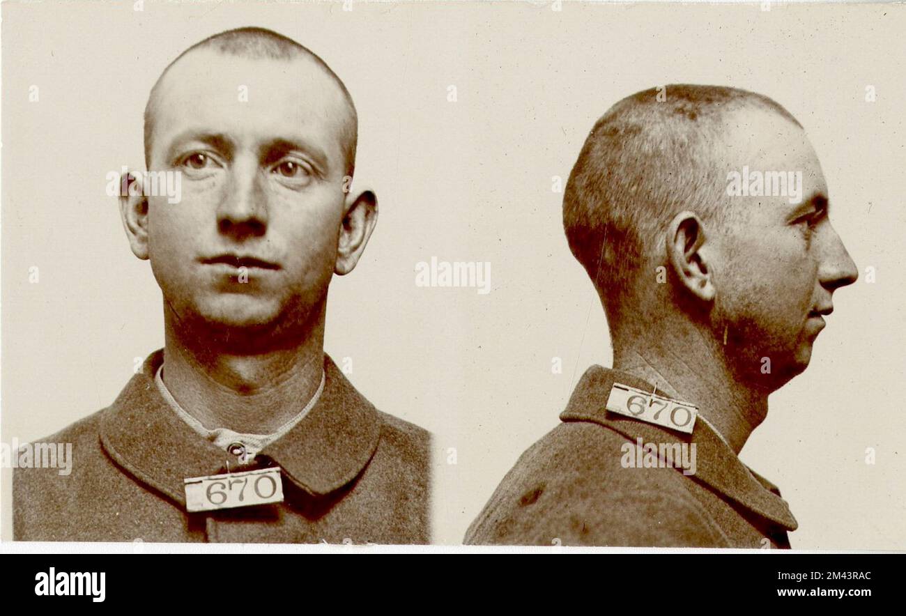 Photograph of William Webb. Bureau of Prisons, Inmate case files Stock ...