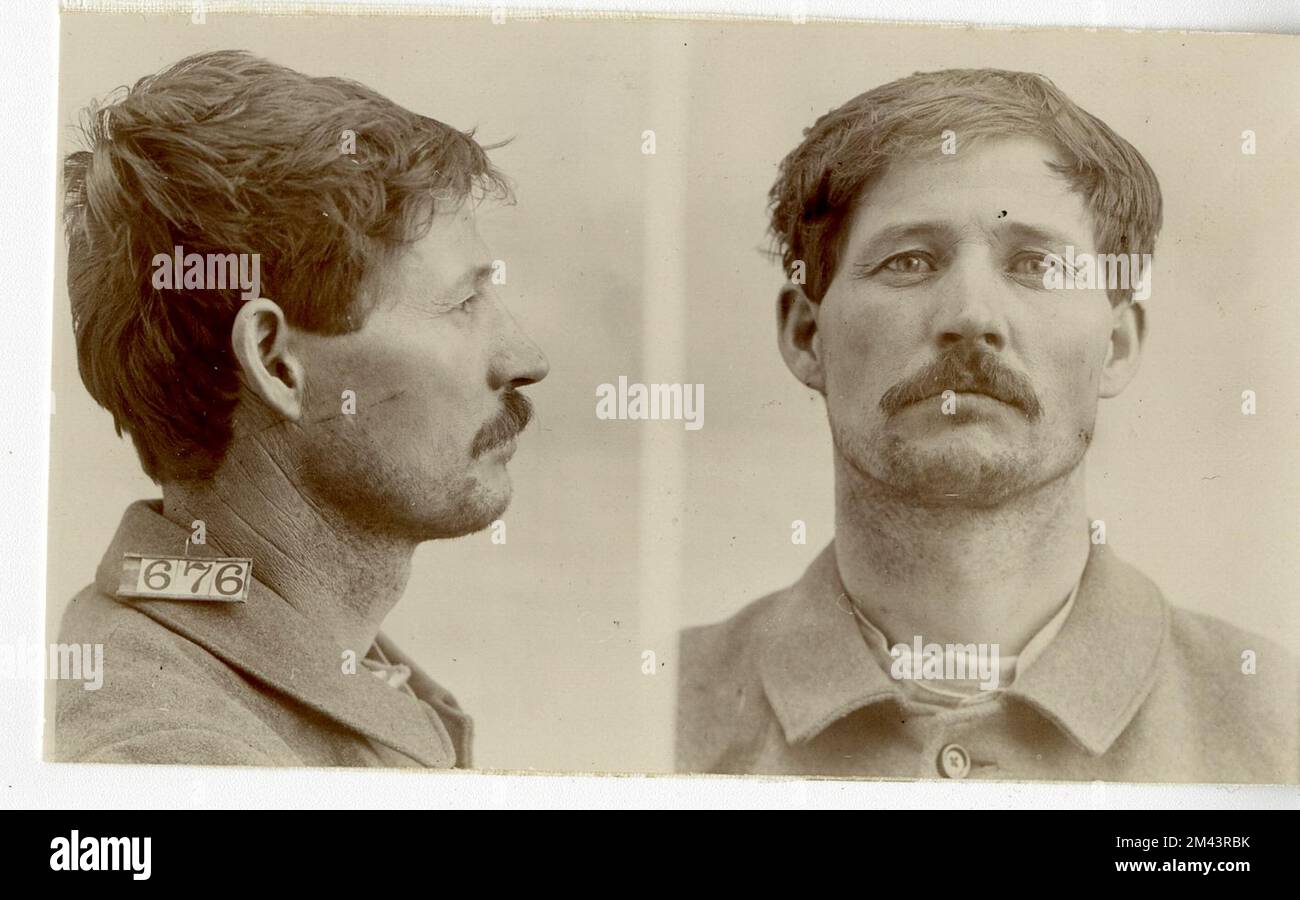 Photograph of J. D. Watson. Bureau of Prisons, Inmate case files Stock ...
