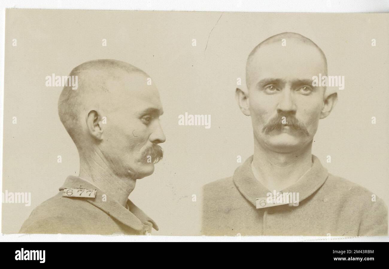 Photograph of T. E. Jones. Bureau of Prisons, Inmate case files Stock ...