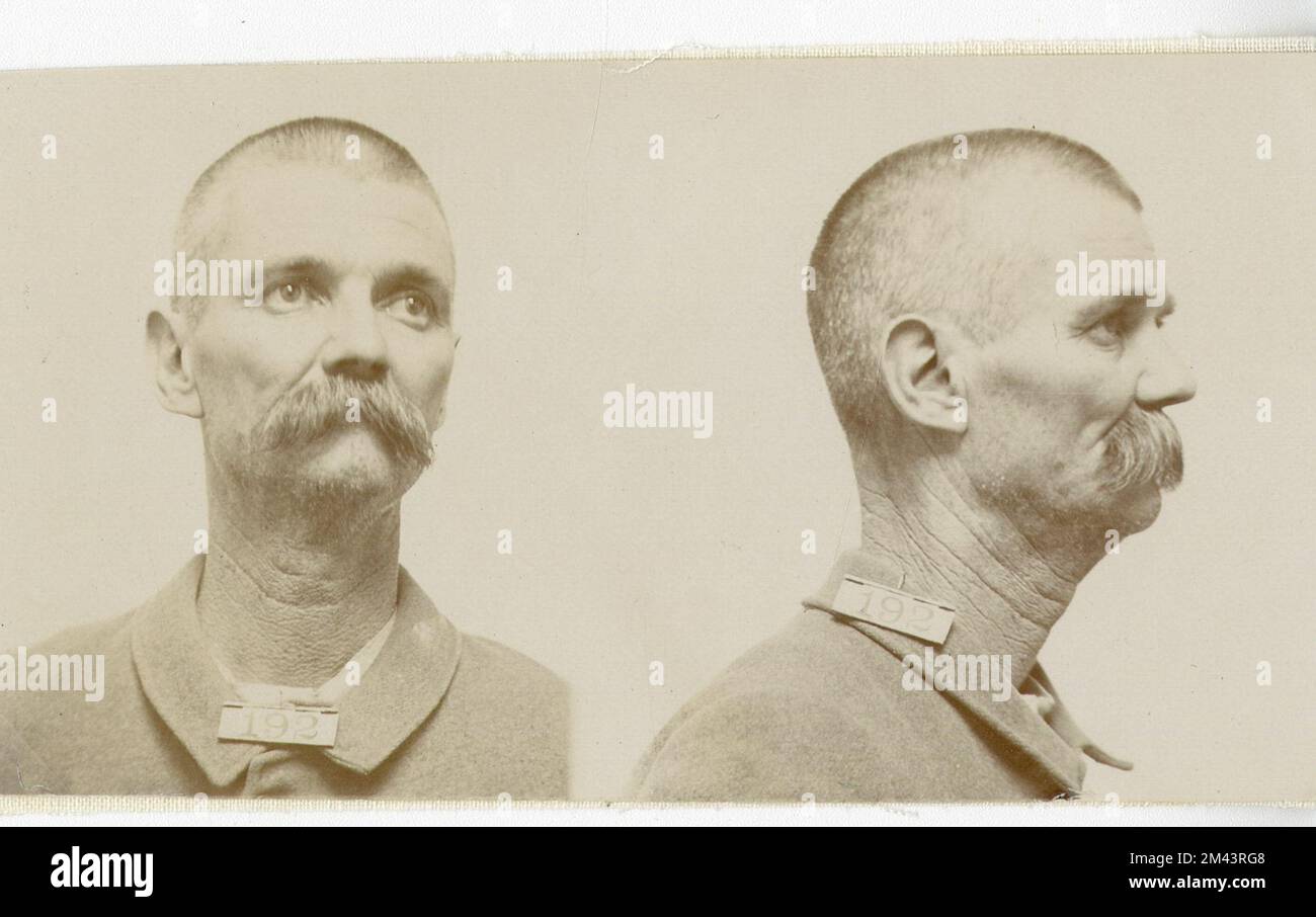 Photograph of W. C. Doyle. Bureau of Prisons, Inmate case files Stock ...