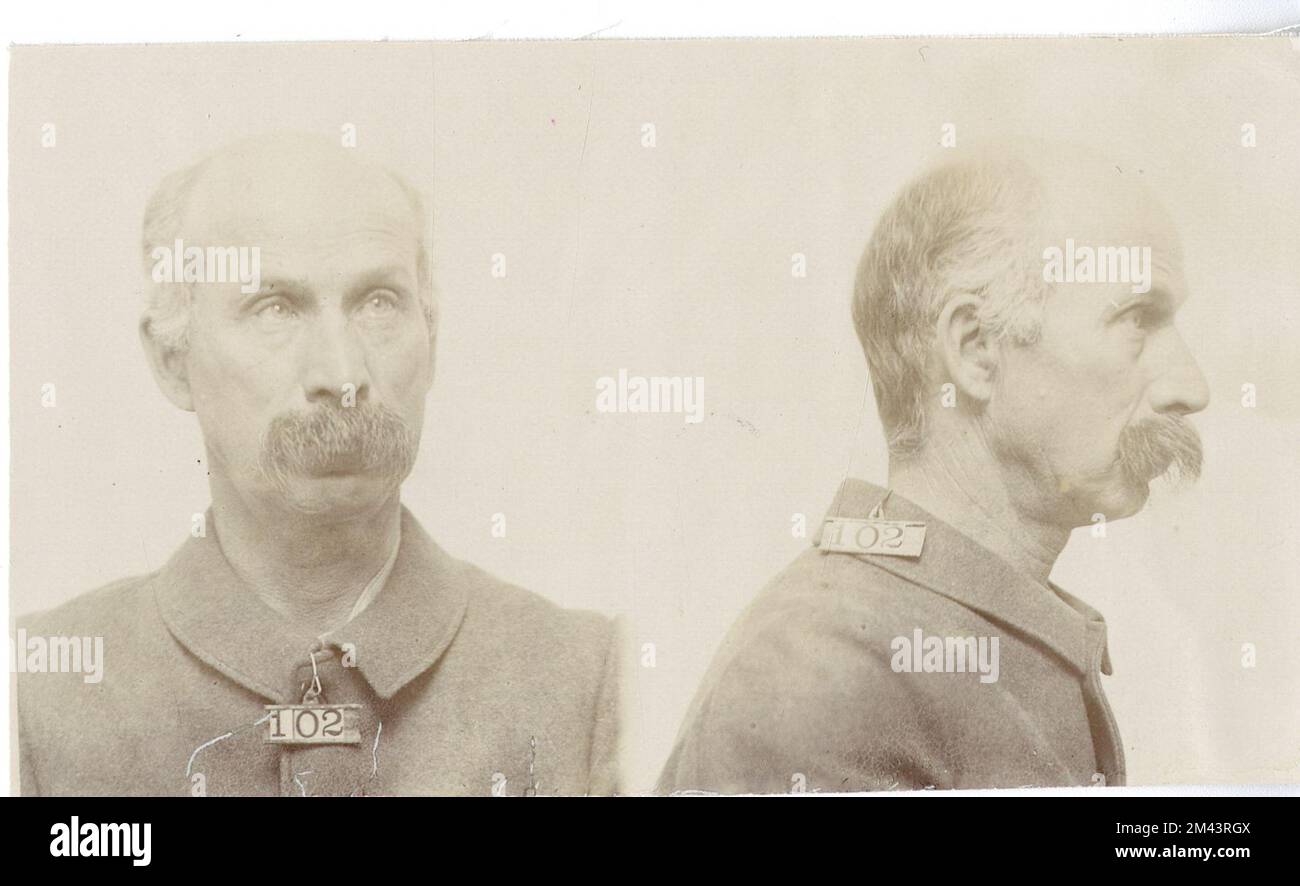 Photograph of A. G. Stacy. Bureau of Prisons, Inmate case files Stock ...