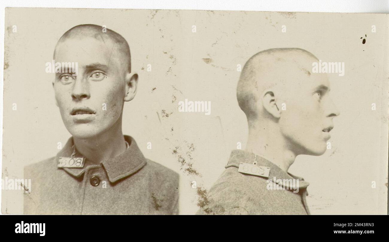 Photograph of John Johnson. Bureau of Prisons, Inmate case files Stock ...