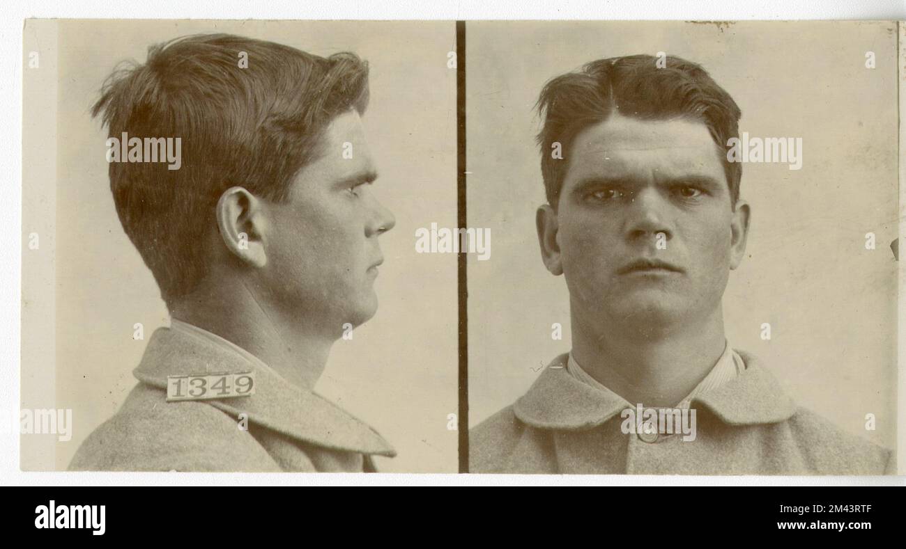 Photograph of John Robinson. Bureau of Prisons, Inmate case files Stock ...