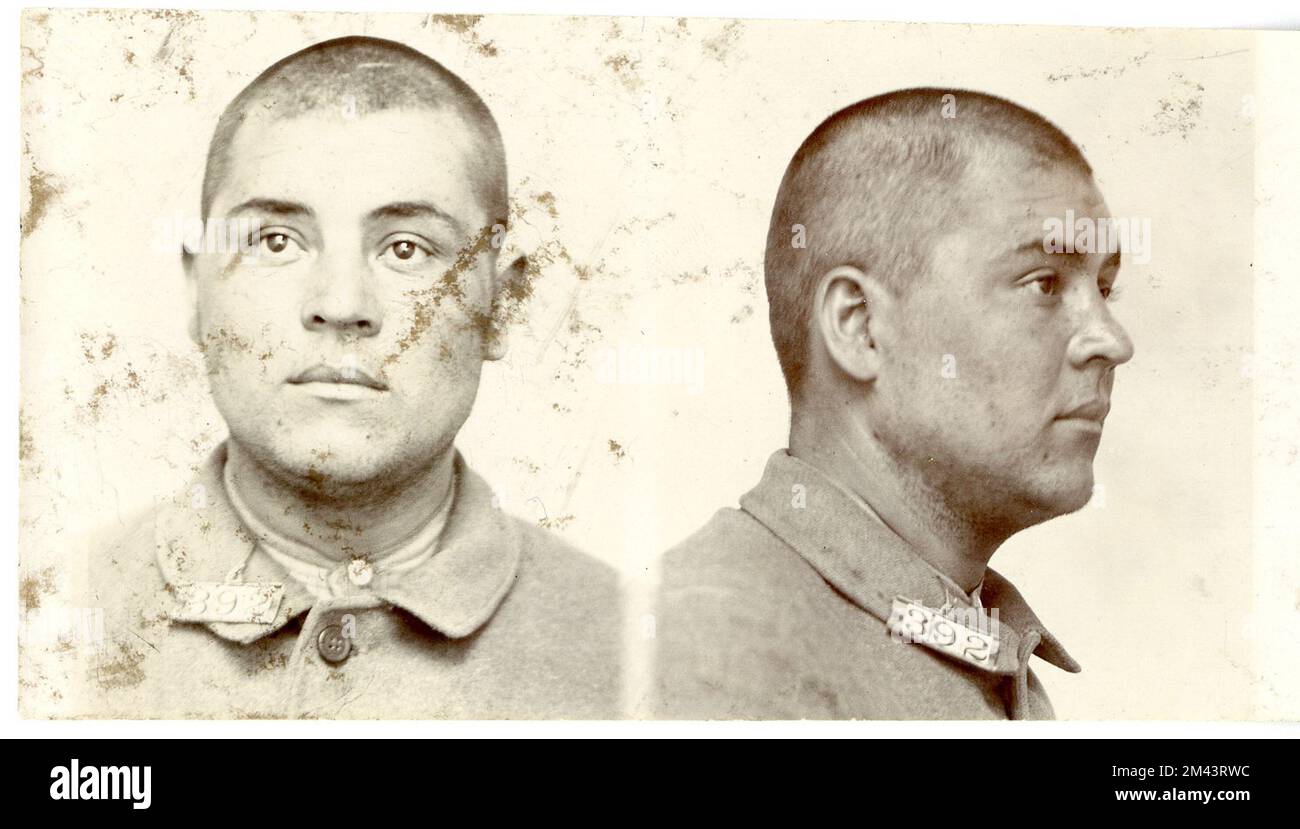 Photograph of John Waterman. Bureau of Prisons, Inmate case files Stock ...