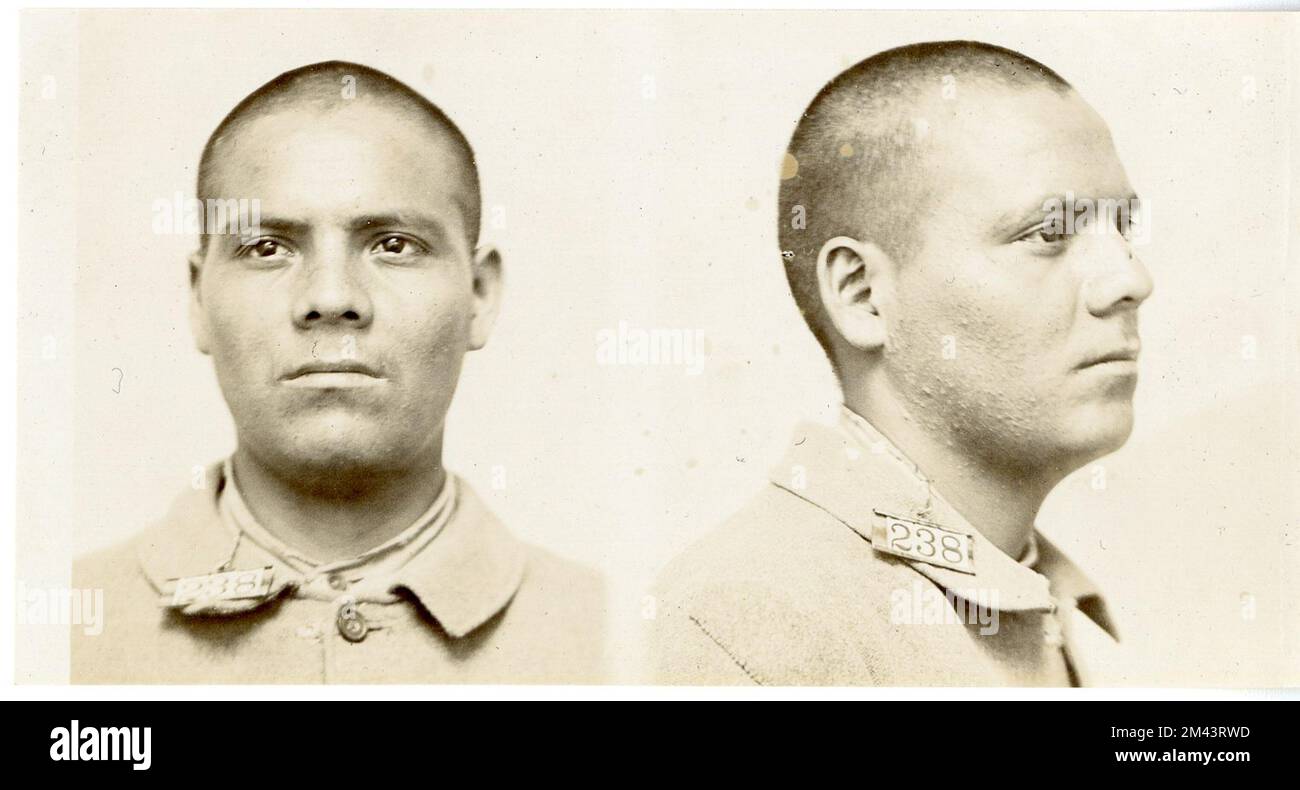 Photograph of Sandy Frank. Bureau of Prisons, Inmate case files Stock ...