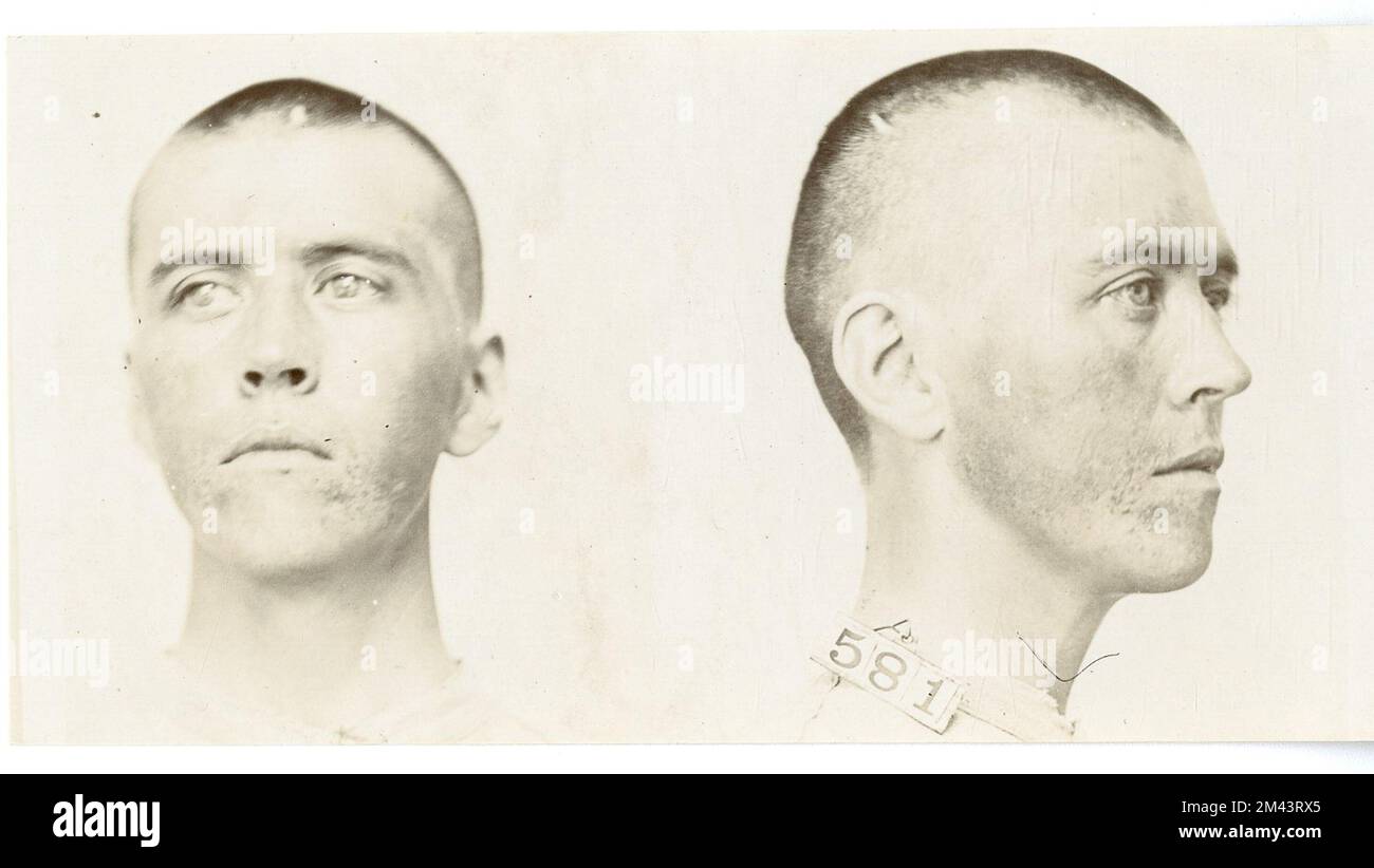 Photograph of Tom Taylor. Bureau of Prisons, Inmate case files Stock ...