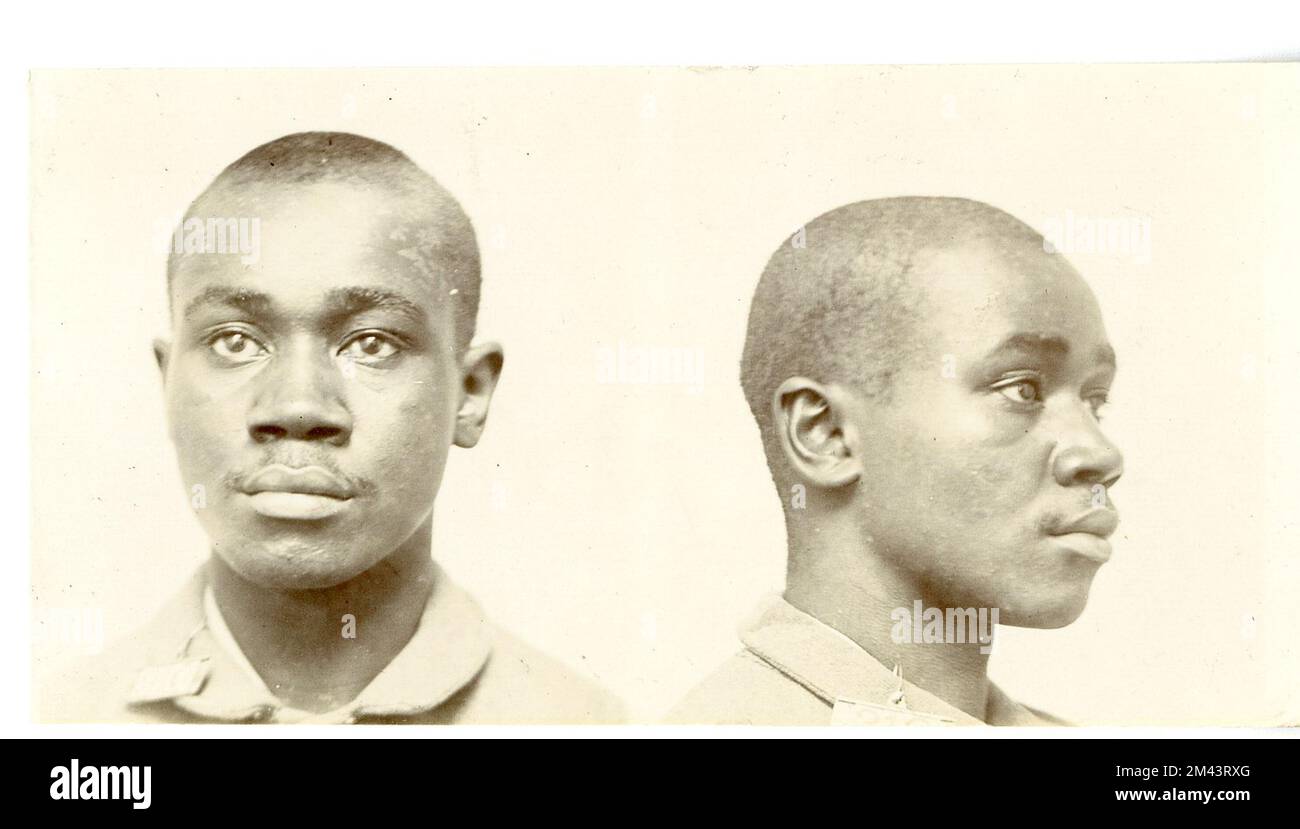 Photograph of Henry Carter. Bureau of Prisons, Inmate case files Stock ...