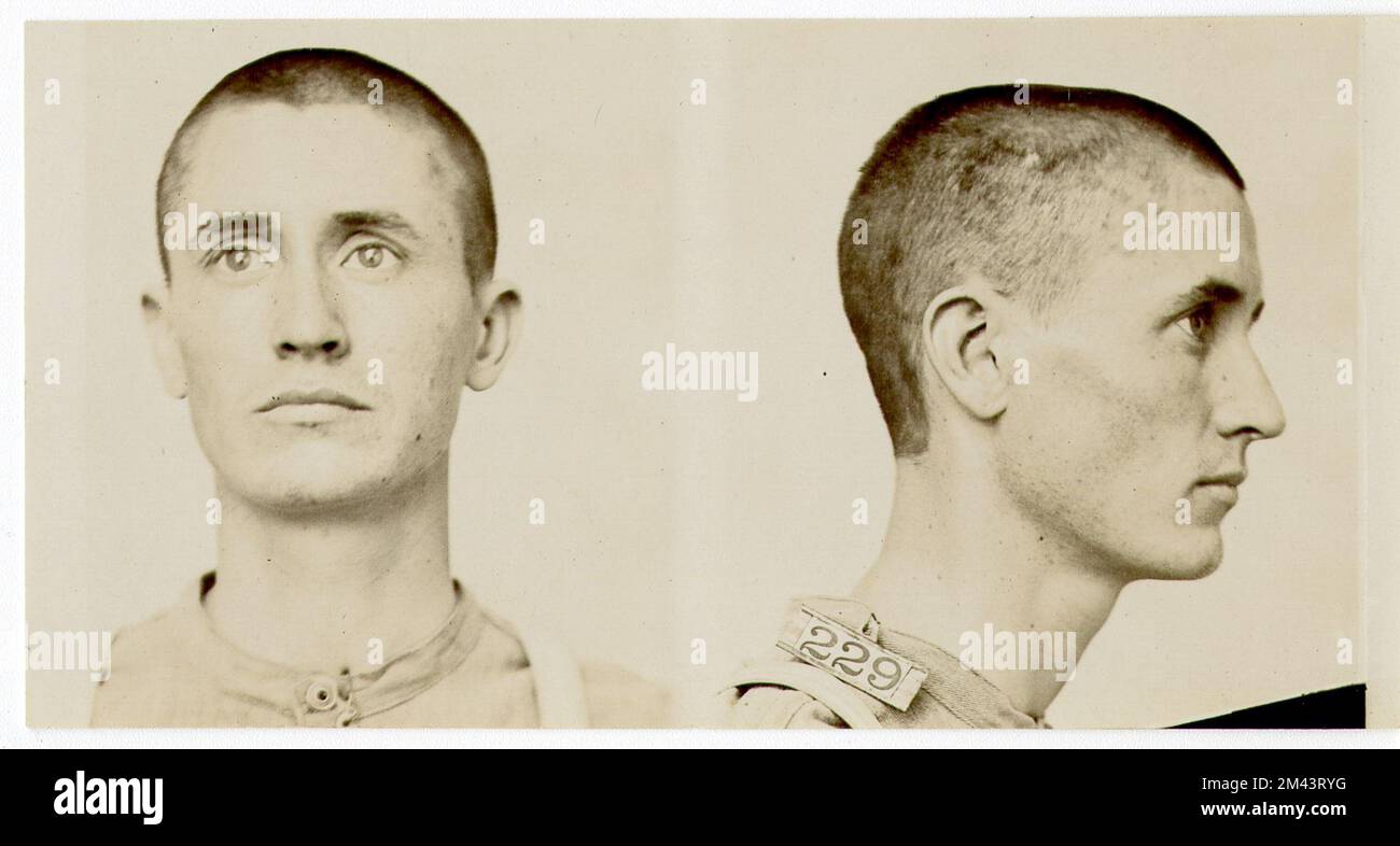 Photograph of Jake Fisher. Bureau of Prisons, Inmate case files Stock ...