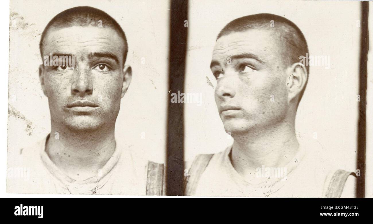 Photograph of Taylor Burns. Bureau of Prisons, Inmate case files Stock ...