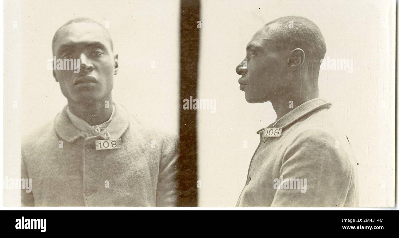 Photograph of John Henson. Bureau of Prisons, Inmate case files Stock ...